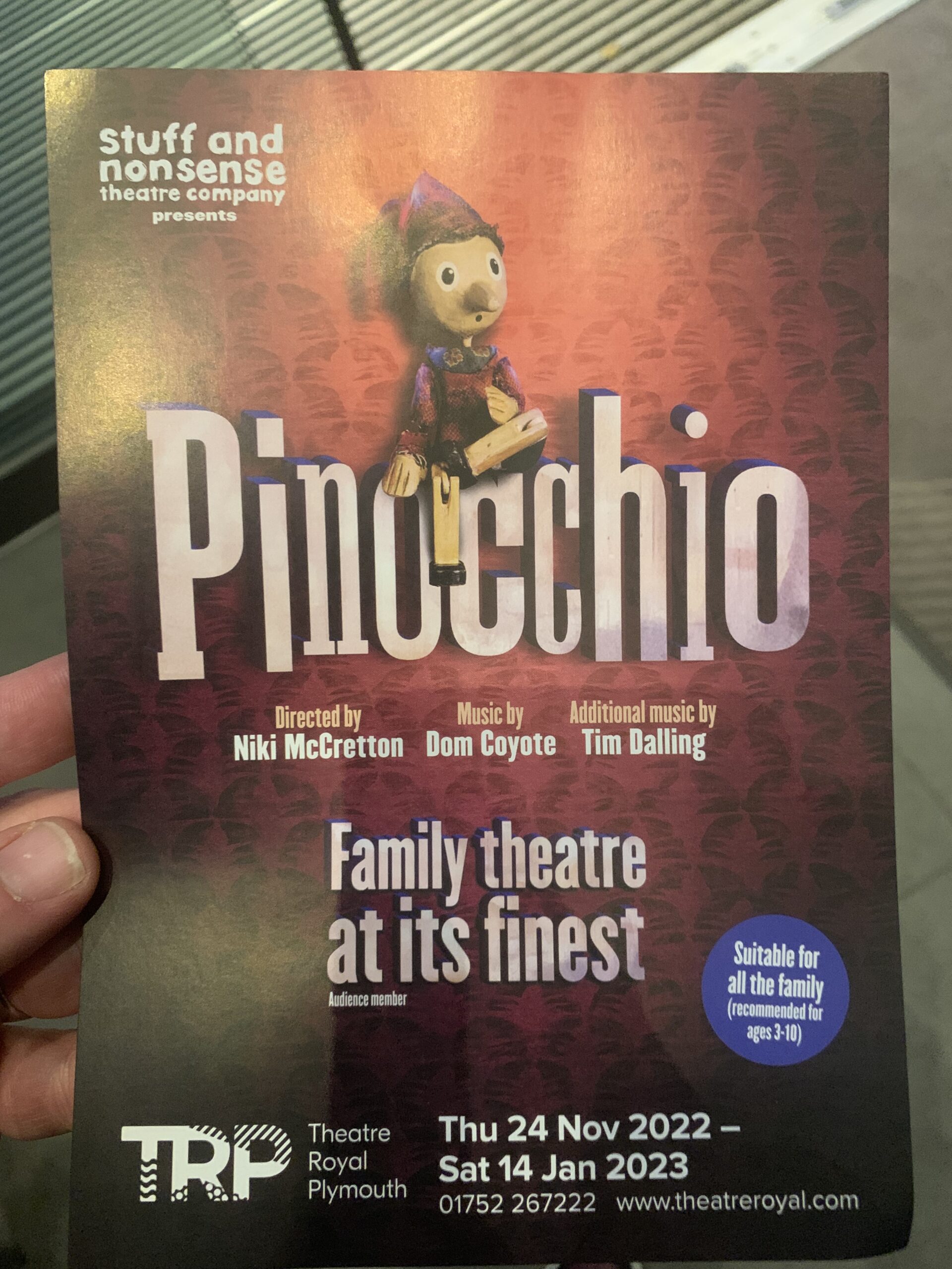 Pinocchio | James Blake-Lobb's Blog